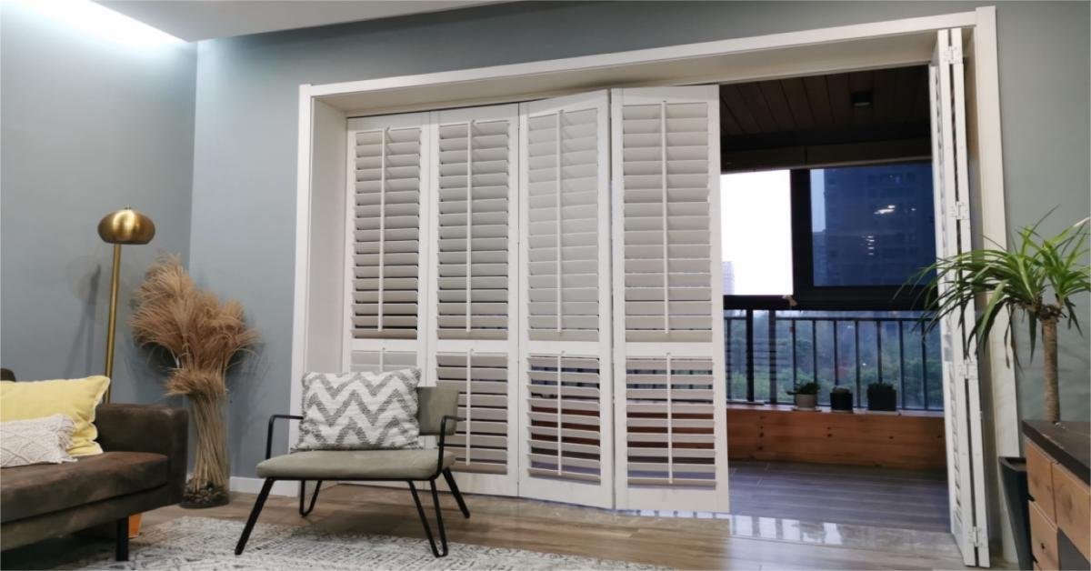 Enhance Your Sliding Glass Doors with Plantation Shutters